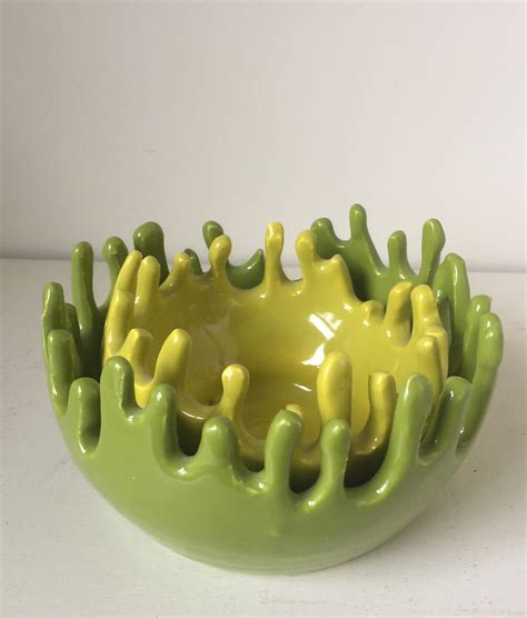 Mid Century Modern Ceramic Art Bowls Etsy Uk