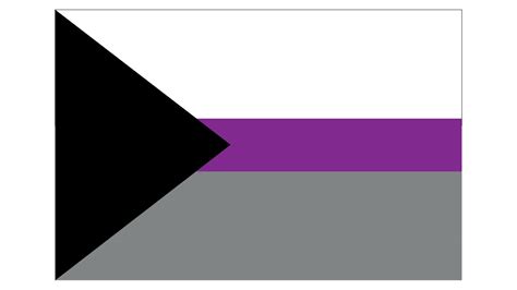 Demisexual Flag Emblem Graphic Element Illustration Template Design