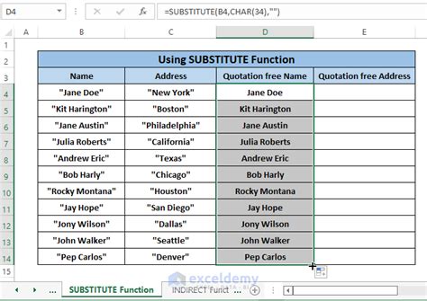 How To Remove Double Quotes From Excel Sheet Design Talk