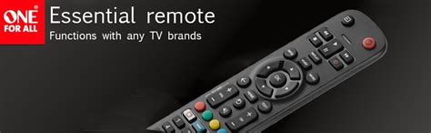 Essential Tv Remote Works With Any Tv Brand Learning Feature