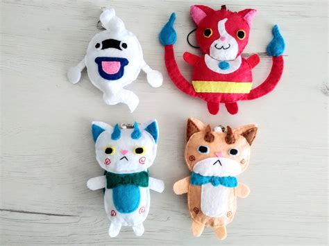 Yokai Watch Plushies Phone Strap Etsy