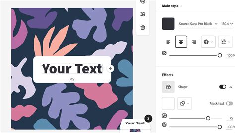 how to create a text overlaying an image adobe community 14008028