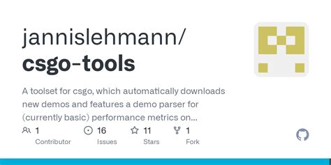 Github Jannislehmanncsgo Tools A Toolset For Csgo Which