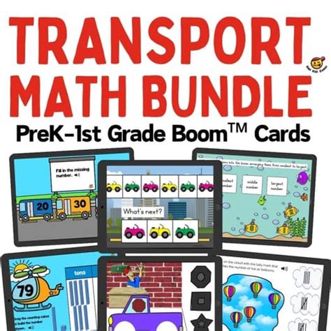 Transportation Skip Count By 10s To 100 Boom™ Digital Task Cards