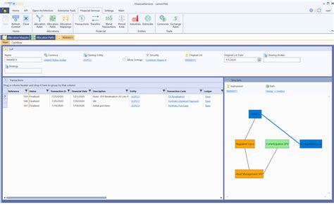 Entity Structure View LemonEdge