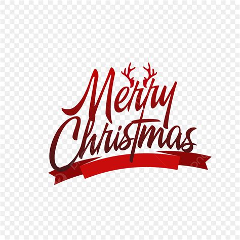 메리 크리스마스 레드 빈티지 레터링 타이포그래피 문자 새기기 크리스마스 Png 일러스트 및 벡터 에 대한 무료 다운로드 Pngtree