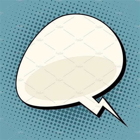 Cloud Comic Bubble Retro