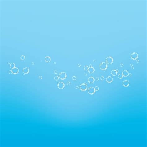 Premium Vector Natural Realistic Water Bubble Illustration Vector Design
