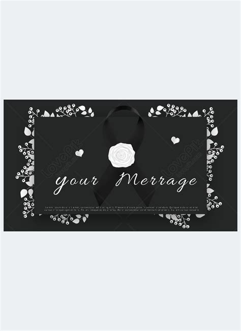 장례식 카드 슬픈 초대장 이미지 사진 468837045 무료 다운로드