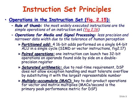 Ppt Instruction Set Principles Powerpoint Presentation Free Download