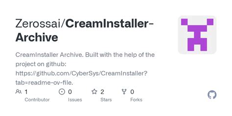 Github Zerossai Creaminstaller Archive Creaminstaller Archive Built