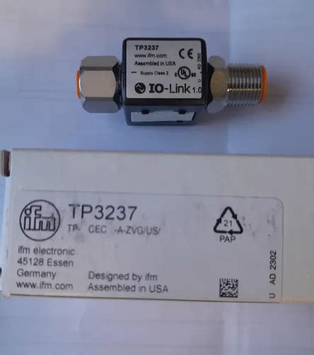 Unidade Eletrônica De Sensores De Temperatura Ifm Tp3237 Parcelamento