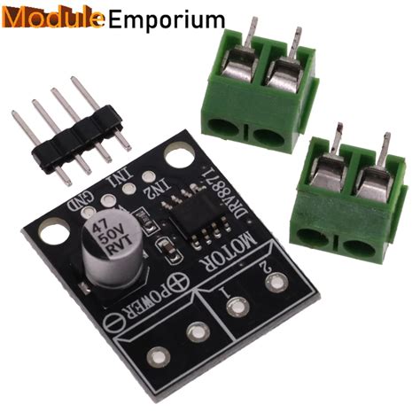Drv8871 H Bridge Brushed Dc Motor Driver Breakout Board For Arduino Pwm
