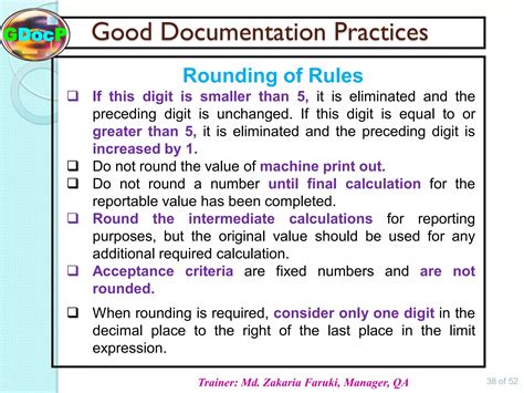 Good Documentation Practice Gdocp Pdf