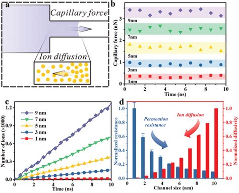 Nanopore Confinement Effect A Schematic Of Nanopore Structure Of