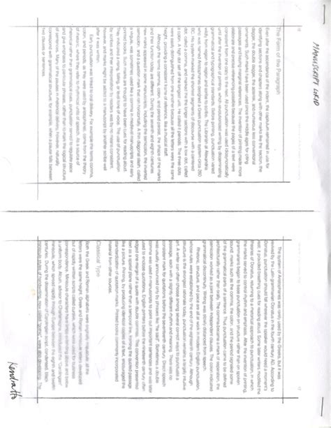 Manuscript Grid Kendra Ho