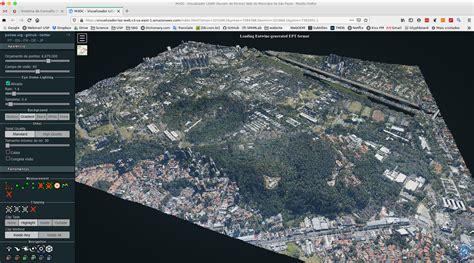 São Paulo City LiDAR data D viewer Home