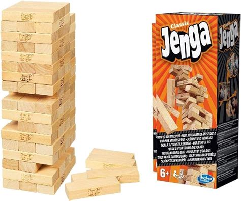 Hasbro A2120E24 - JENGA CLASSIC - KIN: Amazon.co.uk: Toys & Games