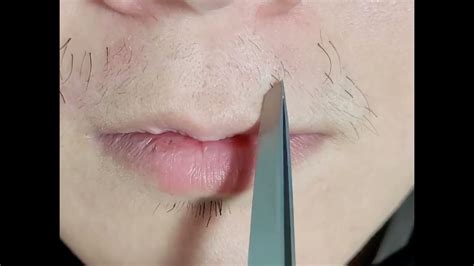 격리하며 남자친구 수염 뽑기 Youtube