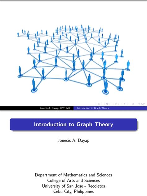 Graph Theory Pdf Graph Theory Vertex Graph Theory