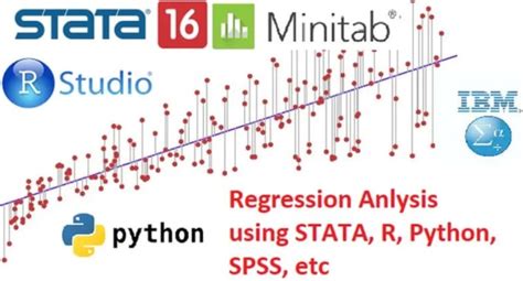 do regression analysing on spss minitab sas jmp stata and python by