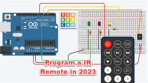 Control Leds With A Remote In Tinkercad Instructables