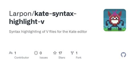 Vlang Syntax Highlighting For Kate And Other Kde Based Editors Rvlang