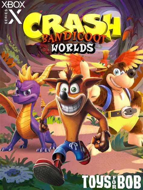 Crash Bandicoot Worlds Cover Fan Concept By Ohnowhyamihere69 On
