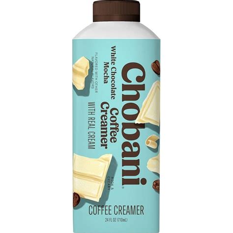 Chobani Liquid Coffee Creamer White Chocolate Mocha Shop Coffee