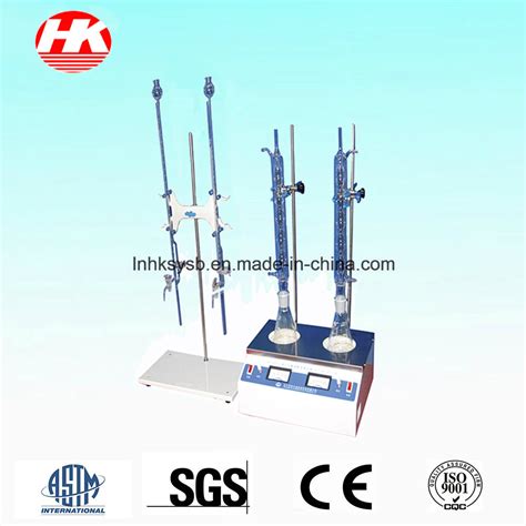 Acid Value And Acidity Tester For Petroleum Products Double Element China Acid Value Tester