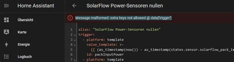 Message Malformed Extra Keys Not Allowed Data[trigger] Configuration Home Assistant