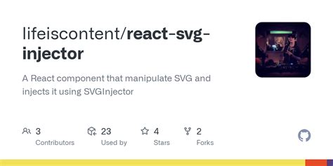 Github Lifeiscontent React Svg Injector A React Component That