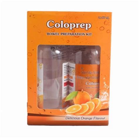 Coloprep Bowel Preparation Kit 177ml Each Delicious Orange View Usage Side Effects Price