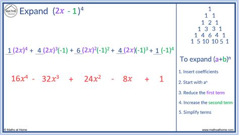 How To Do The Binomial Expansion