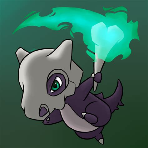 Alolan Cubone By Flutter23 On Deviantart