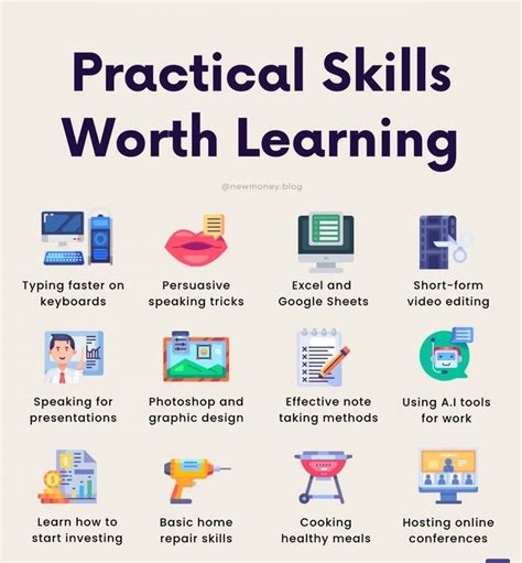 Practical Skills Worth Learning Skills To Learn Learning Websites New Things To Learn