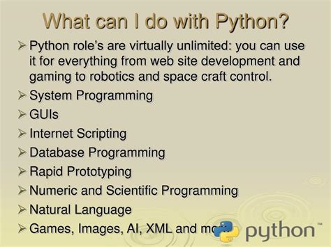 Ppt What Is Python Programming Language Powerpoint Presentation