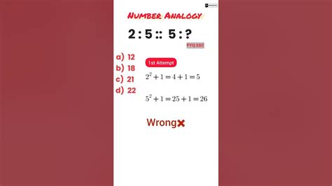 Number Analogy Math Tricks Logical Reasoning Tricks Reasoning Number Analogy Reasoning