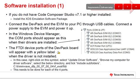 Mmwave Devpack Ftdi Drivers Not Installing Sensors Forum Sensors Ti E2e Support Forums