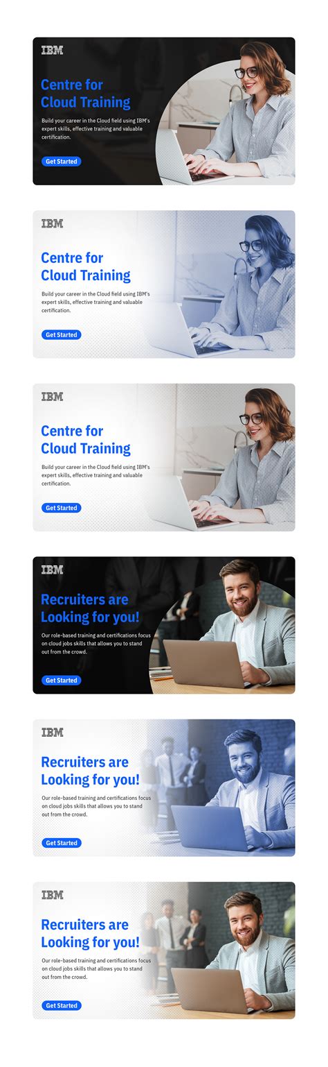 Ibm Banner Design Behance
