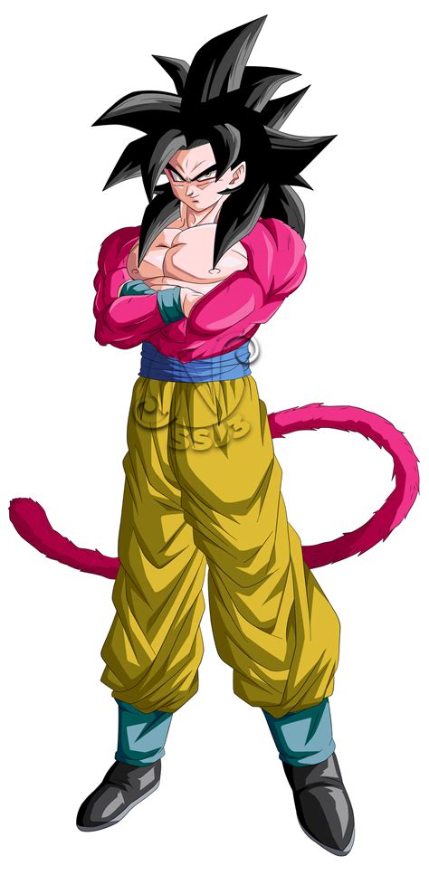Goku Ssj4 Render By Nourssj3 On Deviantart