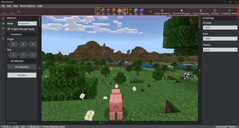 Minecraft Bedrock Editor Action Bar Microsoft Learn