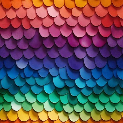 Premium Ai Image Rainbow Texture