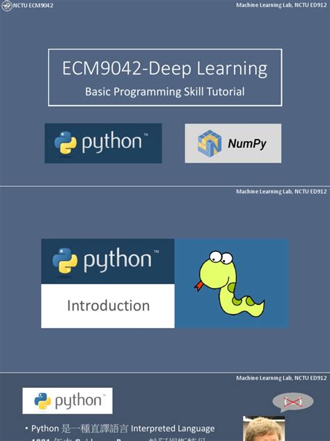 Python Tutorial Pdf Python Programming Language Matrix Mathematics