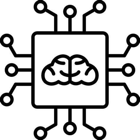 Artificial Intelligence Vector Icon 32521743 Vector Art At Vecteezy