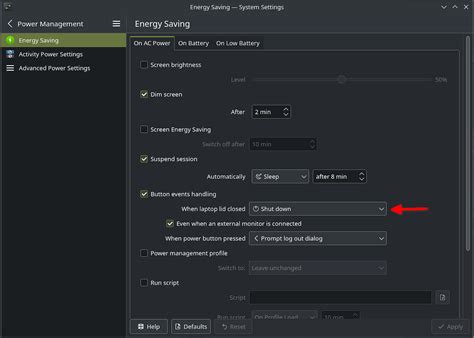 Problems Getting Full Shutdown When Lid Is Closed Debian 12 Kde