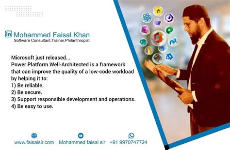 Mohammed Faisal Khan On Linkedin Microsoft Powerplatform Architecture Lowcode
