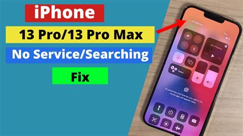 Iphone 13 Pro Max No Service Fixediphone 13 Pro Searching Then No Service Youtube
