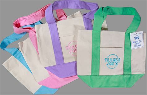 Trader Joes Viral Mini Canvas Totes Are Back In Easter Colors Abc News