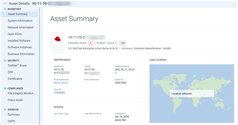 Viewing Compliance By Asset